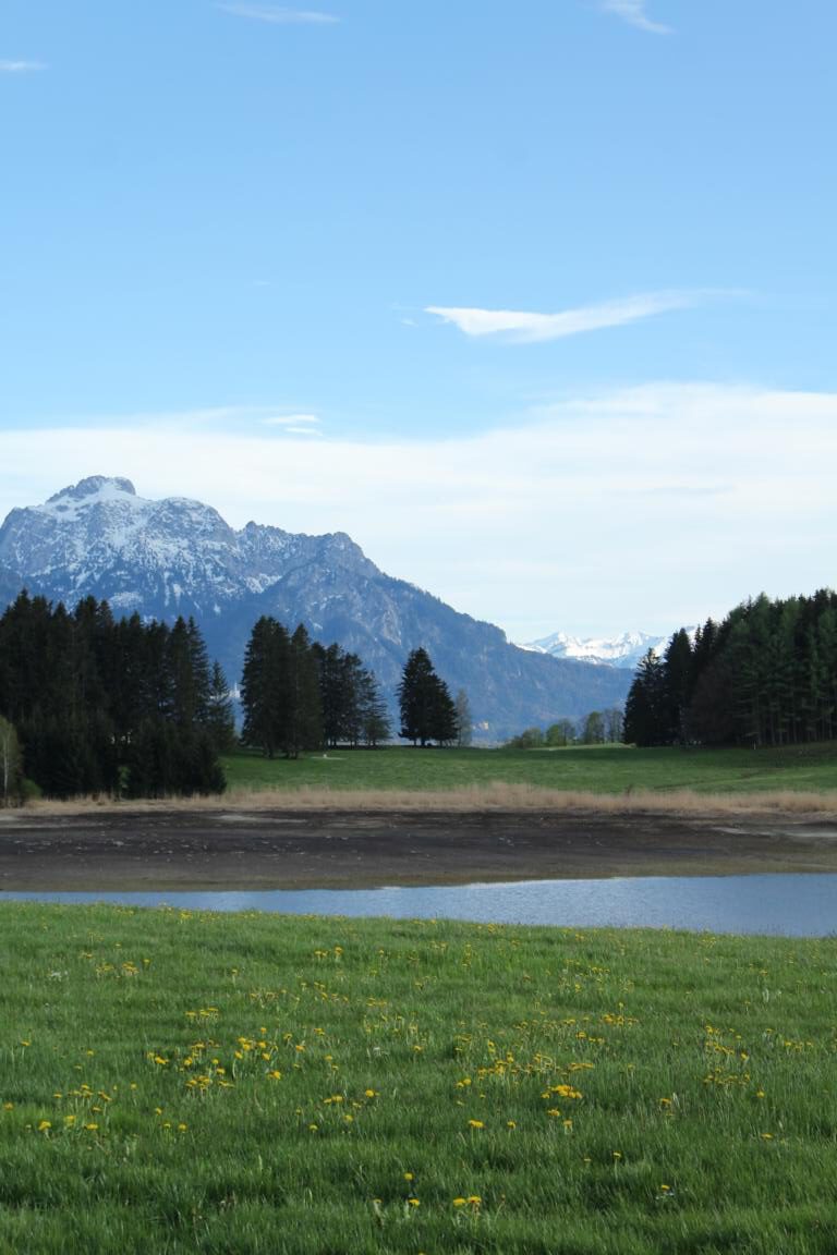 Der Illasbergsee bei Füssen – Seen im Ostallgäu - Berggeschwister